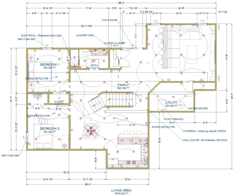 Basement Design and Architectural Service – Online Basement Design ...